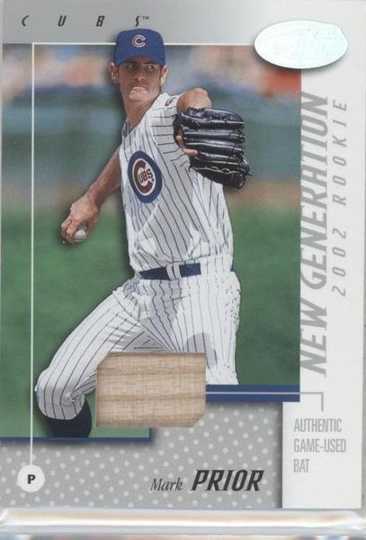 2002 Leaf Certified - New Generation Rookie #178 Mark Prior /500 (MEM ...