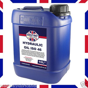 Hydraulic Oil ISO 46 Fluid 10L VG46 Westway High Grade 10 Litres DIN ...