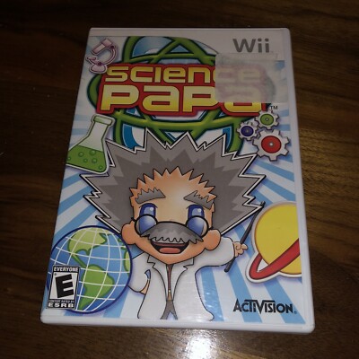 Science Papa (Nintendo Wii) Game Complete With Case And Instructions ...