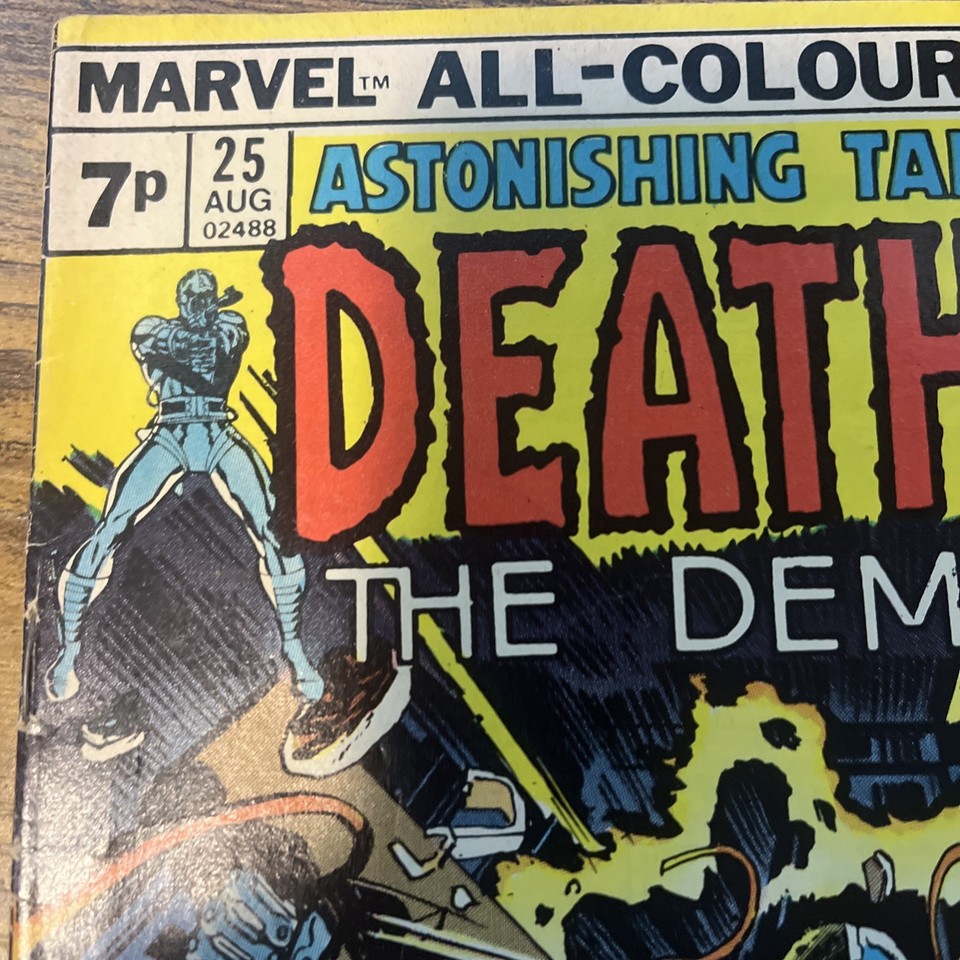 Astonishing Tales #25 Deathlok 1st App 1974 Rich Buckler SEE PICS | eBay UK