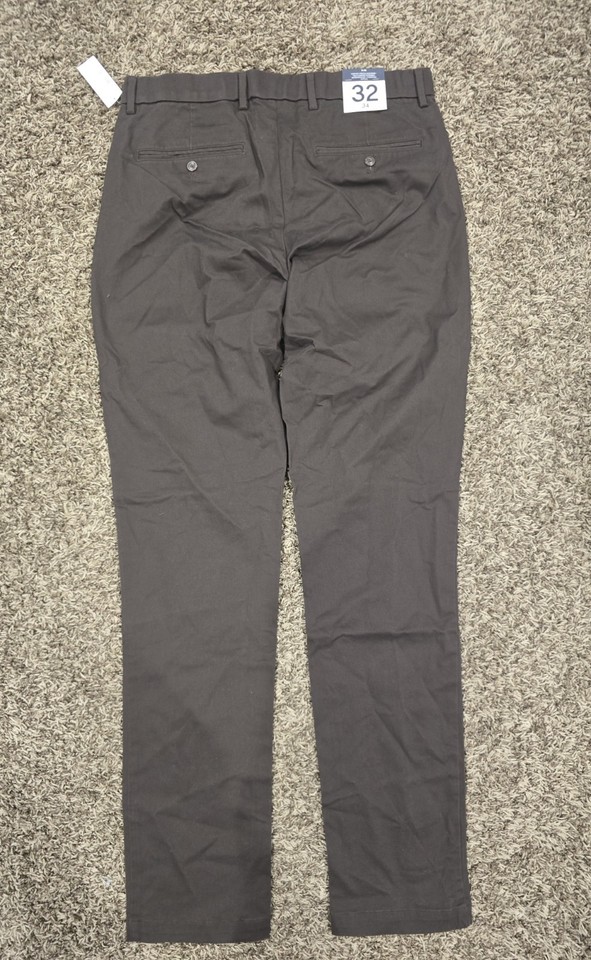 GAP Flex Men's Size 32 x 34 Brown Khaki Slim Dress Pants NWT | eBay
