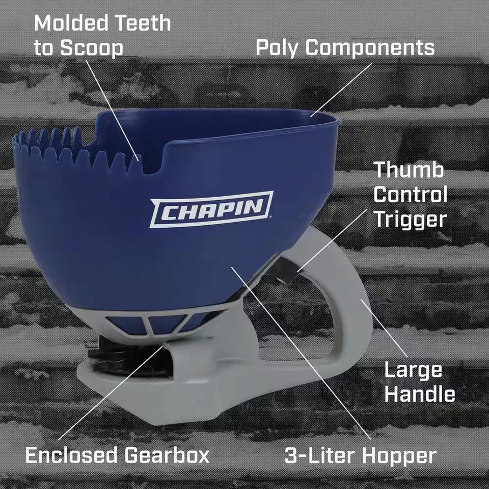 0.8 Gal./3 L Hand Crank Salt Spreader Free Ship NEW | eBay