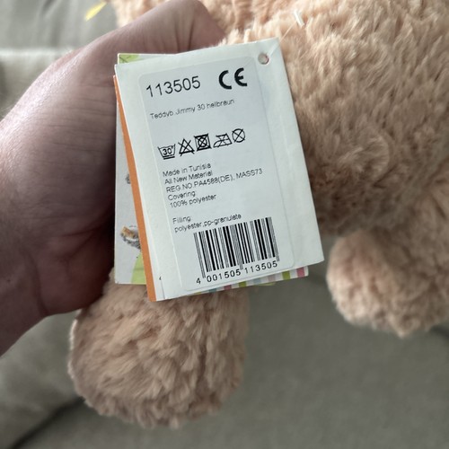 Steiff Jimmy Soft Cuddly Friends Teddy Bear Plush 12” Button NWT | eBay