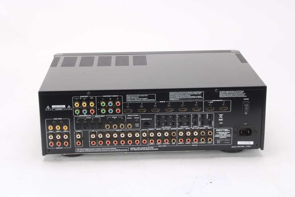 Rotel RSP-1572 Surround Sound Preamplifier Pre-Amp Processor - AS IS | eBay