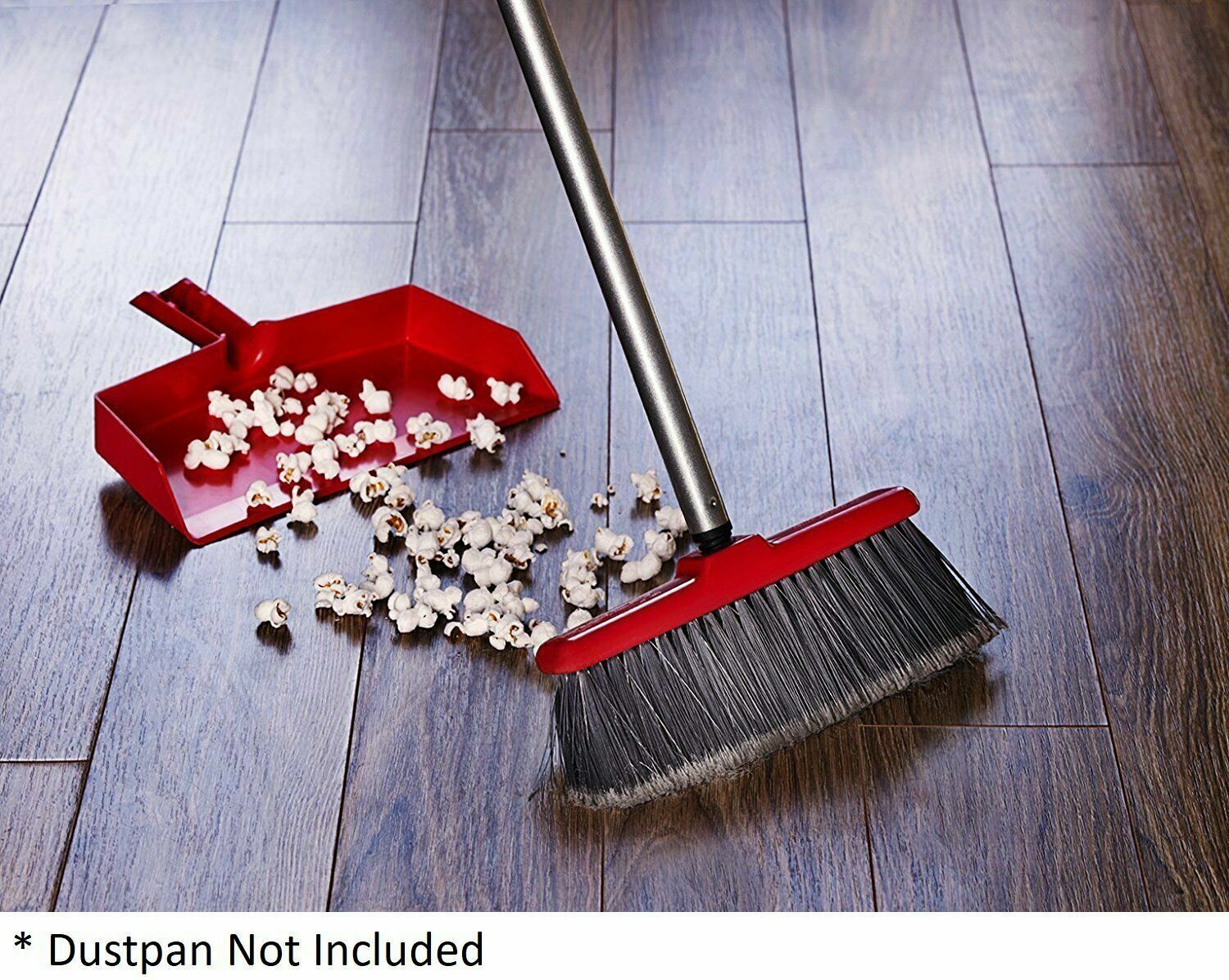 Fuller Brush Fiesta Red Kitchen Broom Complete with Clip-On Dustpan | eBay