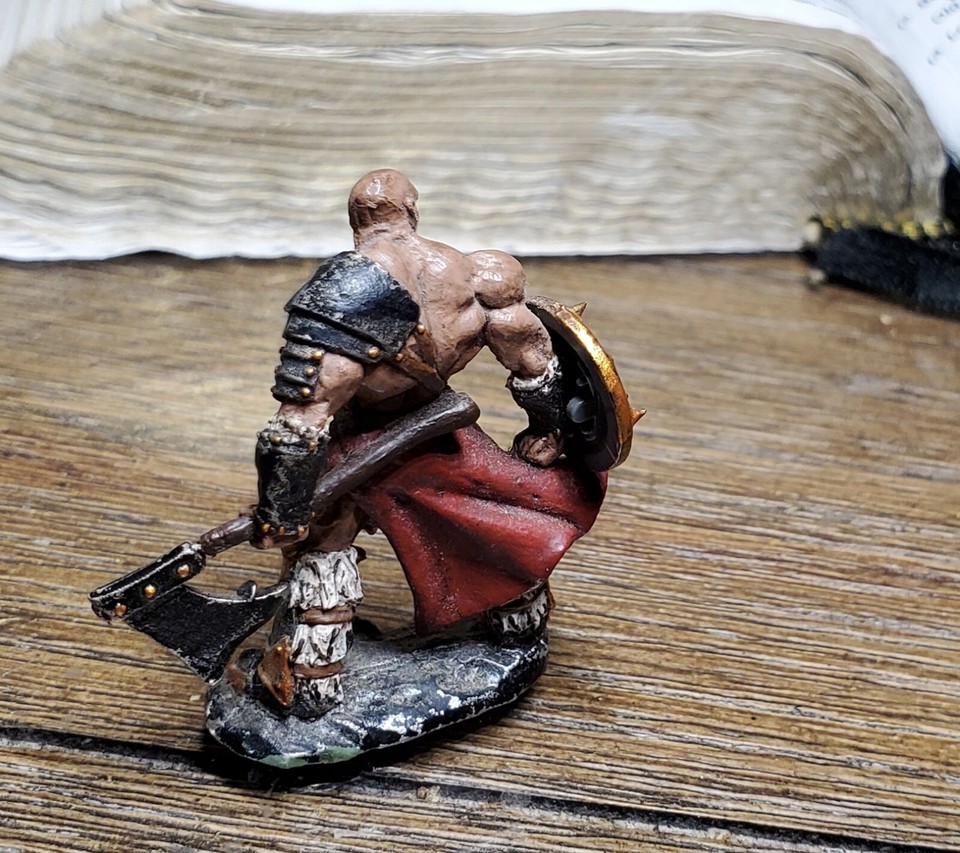 1- D&D Miniature Barbarian Fighter, Evil Barbarian, Warhammer, tabletop ...