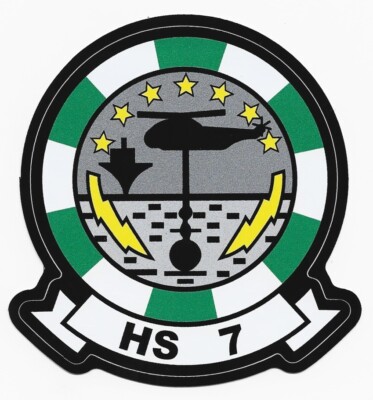 US Navy Helicopter Anti-Submarine Squadron 7 (HS-7) "Dusty Dogs ...