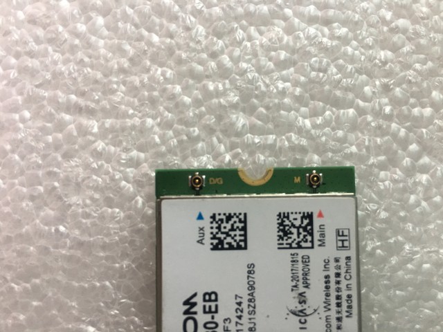 Lenovo Mobile 4g LTE Broadband WWAN Modem 01AX761 Fibocom L830-eb for ...