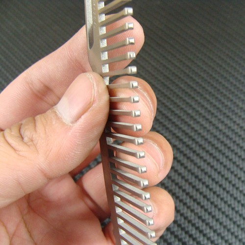 Pure Titanium Comb Ti Anti-allergic Hair Combs EDC | eBay