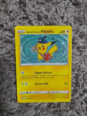3x Special Delivery Pikachu SWSH074 HOLO Center Canada PSA 9 Pokemon ...