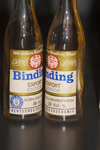 Kasten Binding Export Korn Brandwein 100 Jahre Binding Bier 1970 | eBay.de