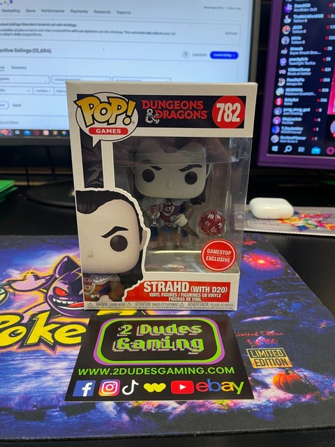 Funko Pop! Vinyl: Dungeons & Dragons - Strahd (with D20) - GameStop (GS ...