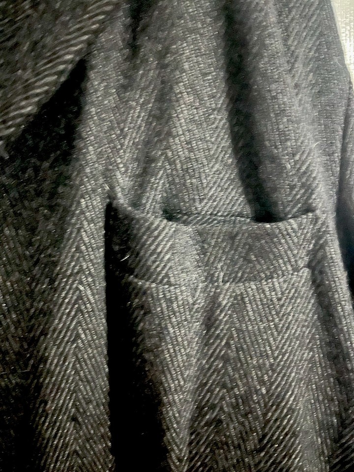 Jacamo Warm Winter Wool Mix Overcoat 2XL 54-56 Inch Chest Big & Tall ...