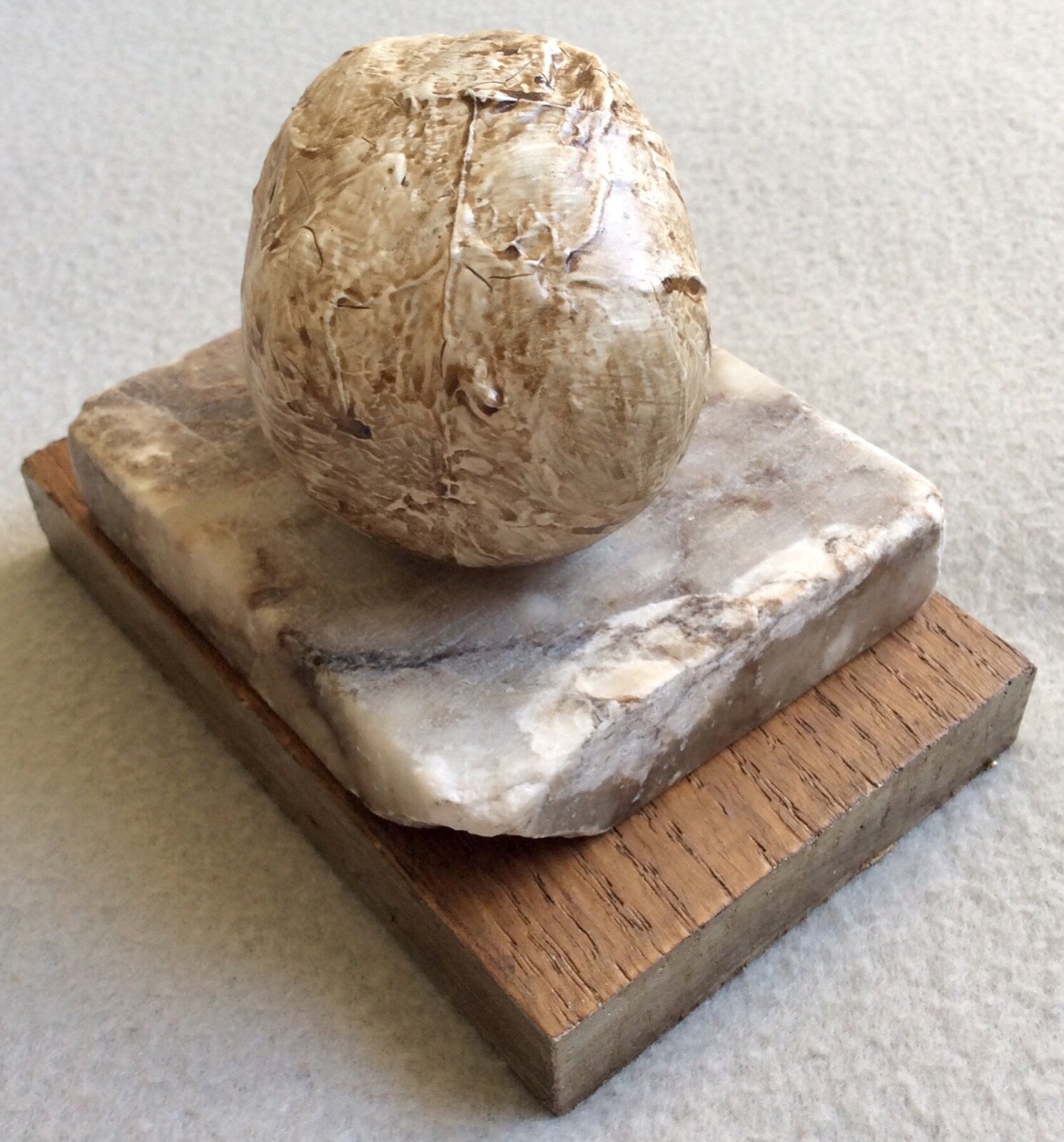 VINTAGE MEMENTO MORI PRIESTS ALTAR TABLE CHAMBER FIGURINE STATUE RELIC ...