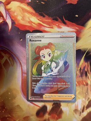 Pokémon TCG Roxanne Sword & Shield - Astral Radiance 206/189 Holo ...