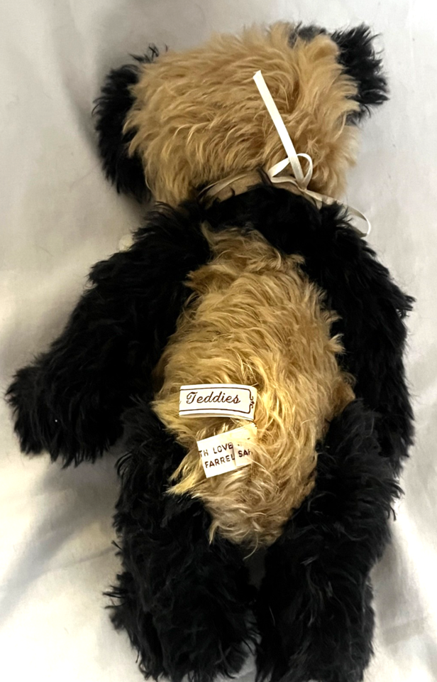 OOAK Tea Time Teddies Sally Farrell TEDDY HARDEN Fully Jointed Brown ...