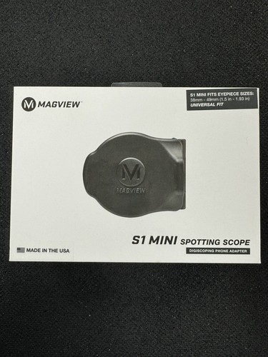 Magview S1 Mini [38mm-49mm] Spotting Scope Magnetized Adapter **NEW ...