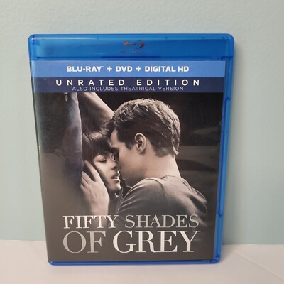 Fifty Shades of Grey - Unrated Edition (Blu-ray + DVD + DIGITAL HD ...