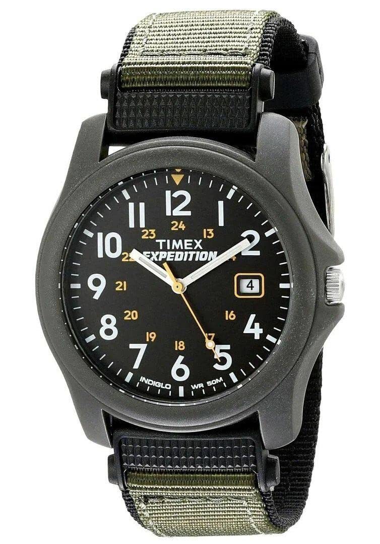 Timex Men's T42571 Expedition Camper Gray Nylon Strap Watch|Green|One ...
