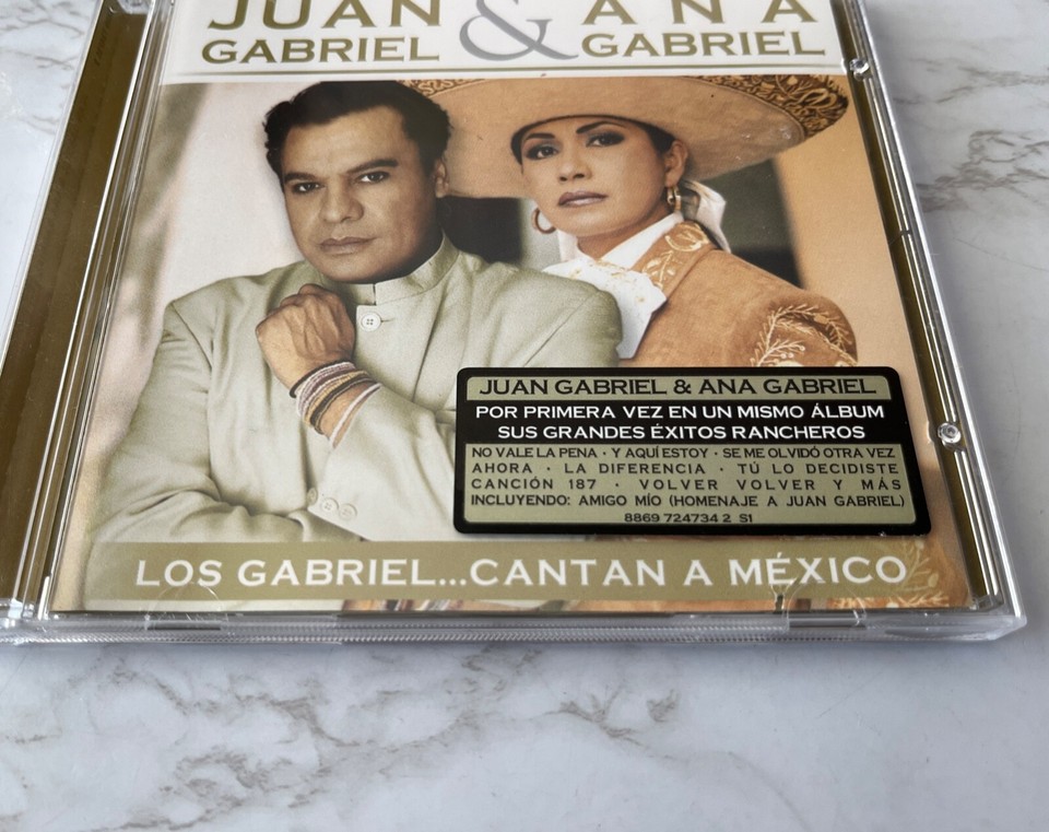 Juan Gabriel & Ana Gabriel Los Gabriel Cantan A Mexico CD Orig. w/Hype ...