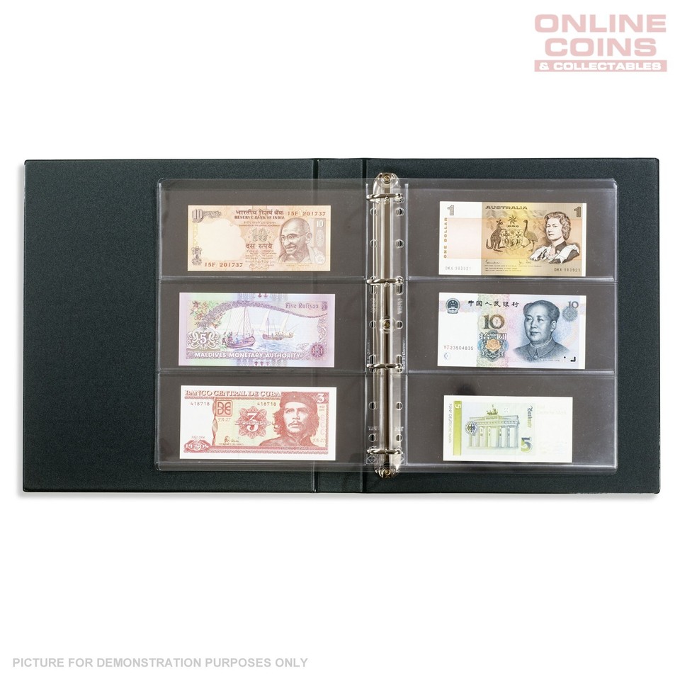 Lighthouse Banknote Album - Vario F Binder, Slipcase, Pages ...