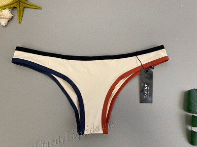 Women's Tavik Jayden Swim Bottom color blocked Tapioca XS Small Medium ...