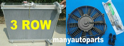 3ROWS For Mazda RX7 RX-7 FC3S series 4 S4 1986 87 1988 aluminum ...