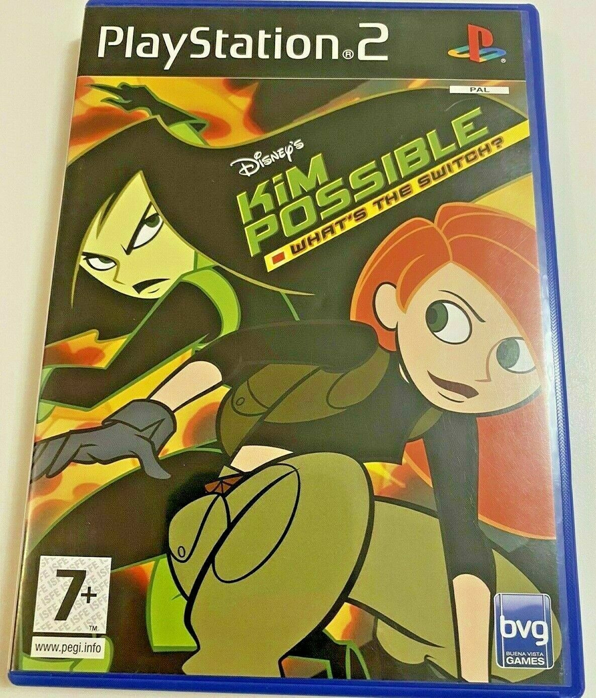 DISNEYS KIM POSSIBLE WHATS THE SWITCH? for PLAYSTATION 2 RARE & HARD TO ...