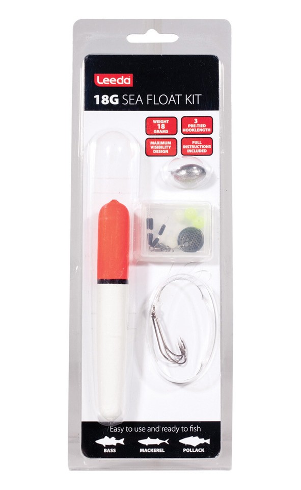Leeda Sea Float Kits - Bass Wrasse Mullet Mackerel Cod Pollock Fishing Tackle | eBay UK