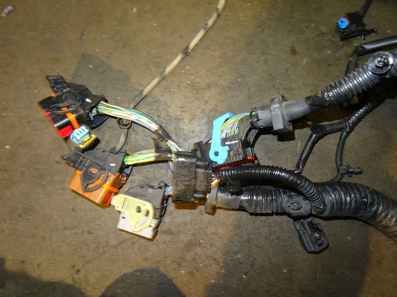Ford Focus Harness Loom 1.6 TDCI Diesel Engine BV6T-12A690-LB* 2011 ...