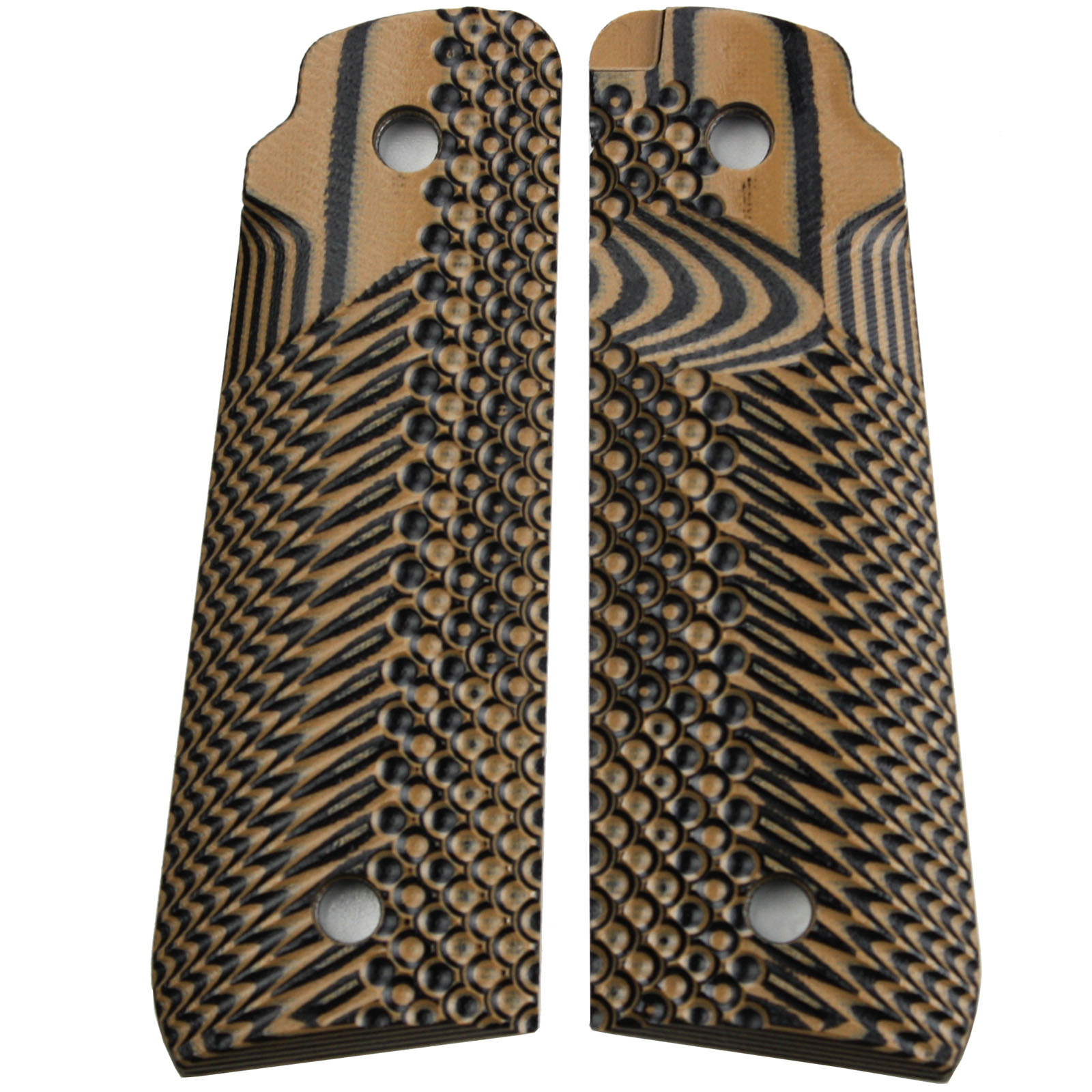 Ruger Mark IV 22/45 Lite Grips G10 Slash Burn Design Fits Ruger 22 45 ...