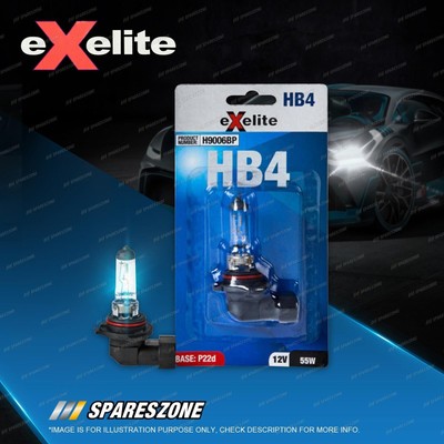 1 x Exelite Halogen Car Head Light Lamp Globes P22D 12V 55W Blister ...