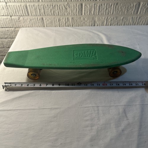 Vintage Scamp Skateboard 1970s California Board Supergrip Green 22" | eBay