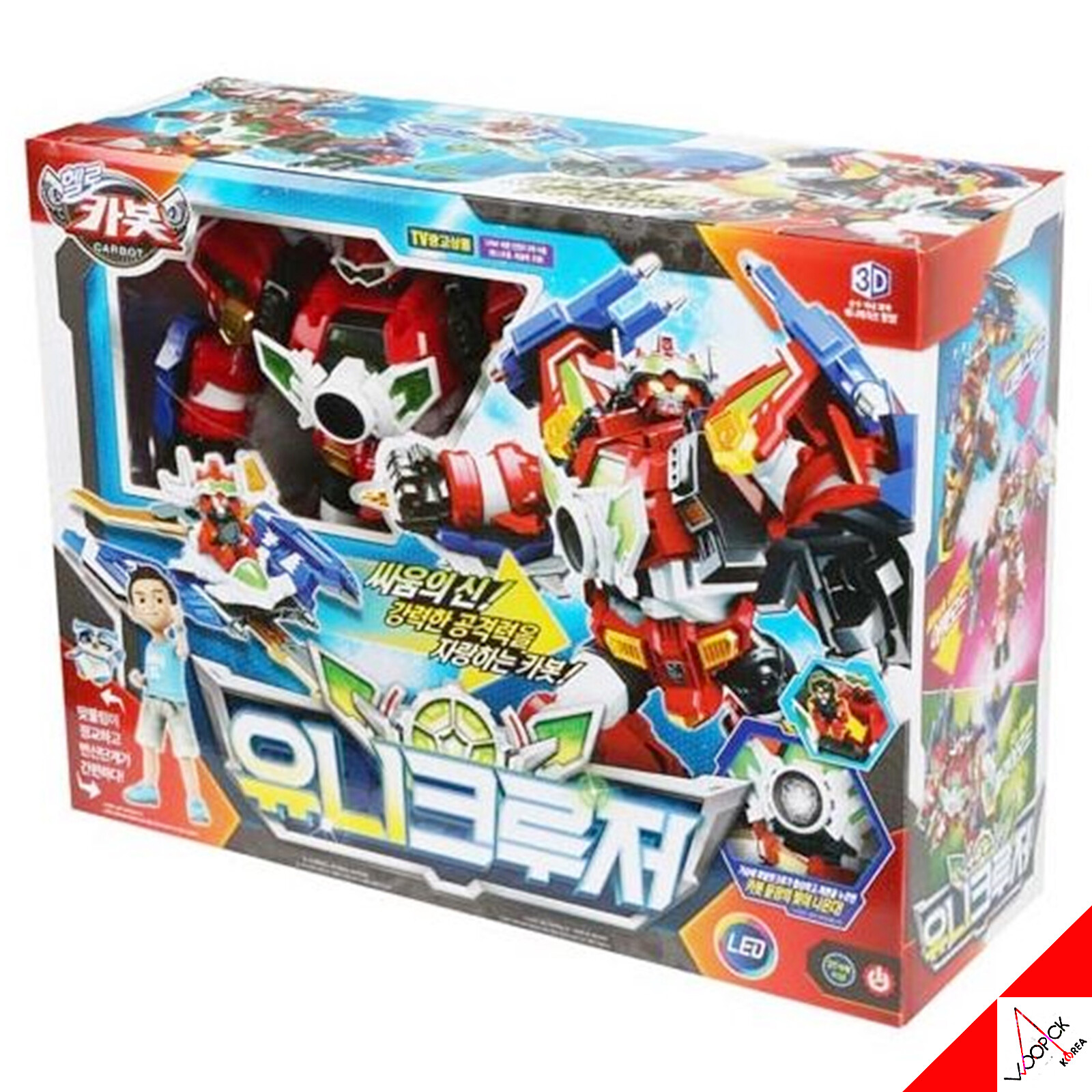 Hello Carbot Movie Save The Moon UNI CRUISER God of Battle Transformer ...