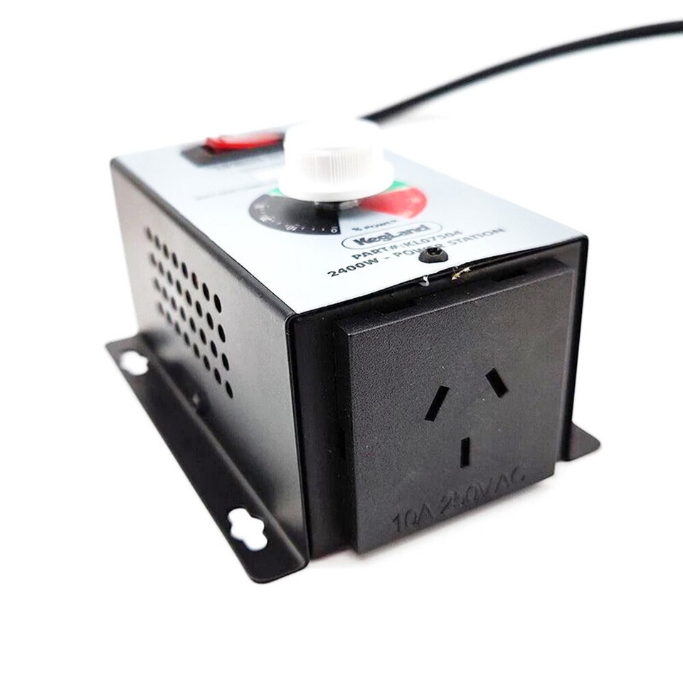 240V 2400W Adjustable Power Controller Australian Standard Voltage ...