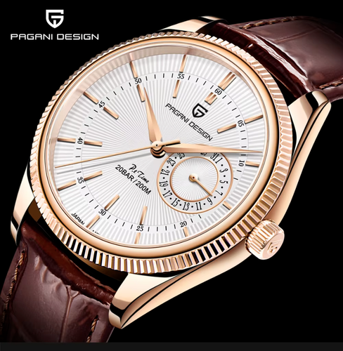 PAGANI DESIGN Top Men's Watches Japan Seiko NH65 Wrist Watch | eBay ...