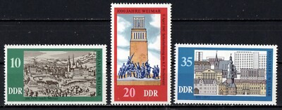 DDR Mi-Nr.: 2086-2088 - 1000 Jahre Weimar, ** | eBay.de