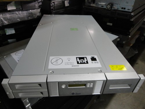Oracle SUN 380-1560 SL24 2U AJ390A LTO4 FC Drive Silver Bezel SL24-1L4 ...