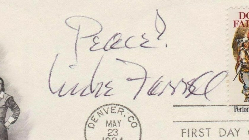 SIGNED MIKE FARRELL FDC AUTOGRAPHED FIRST DAY COVER - MASH | eBay