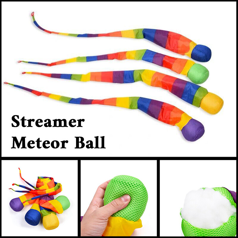 Streamer Meteor Ball Kindergarten Hand Throwing Ball Toys Training ...