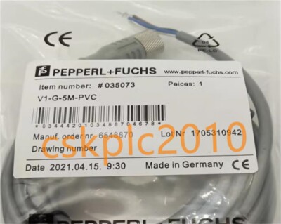 1 PCS NEW IN BOX P+F Proximity Switch Plug cord Cable V1G-5M-PVC | eBay