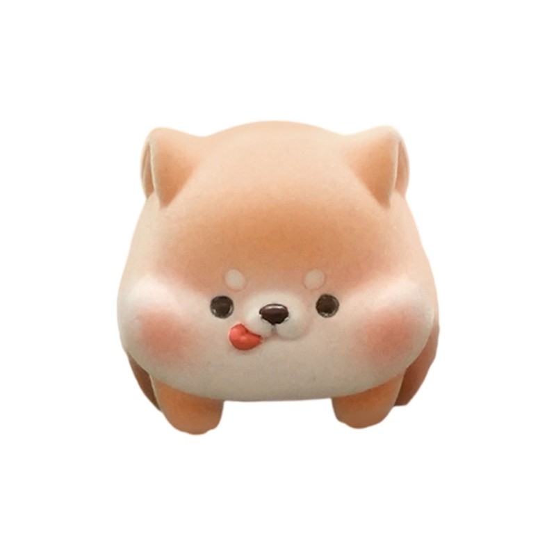 Plush Miniature Animal Toy Small Soft Furry Miniature Animal Figurine ...