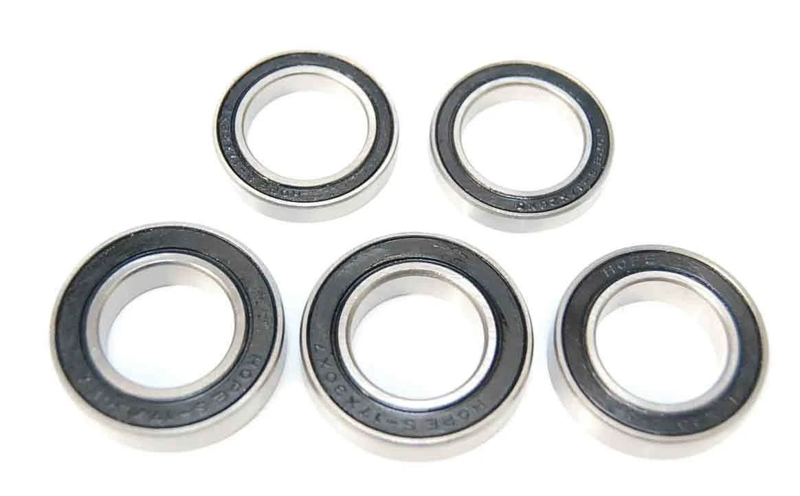 Pack of 5 6803 61803 17x26x5mm 2RS Thin Section Deep Groove Ball ...