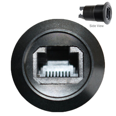 Universal RJ45 Microphone car Socket Outlet suits Uniden Cobra VHF UHF ...