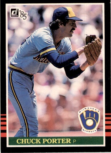 1985 Donruss Chuck Porter 100 Baseball Cards #115 | eBay