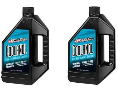 Maxima Coolanol Motorcycle ATV UTV Antifreeze Coolant 2 64oz Bottles | eBay