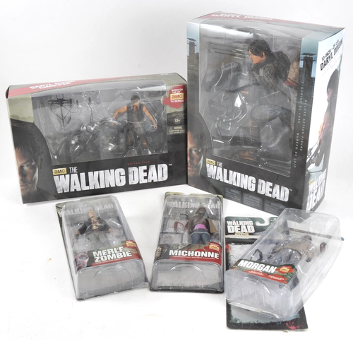 Lot of Walking Dead Action Figures - Zombie Merle Michon Morgan (open ...