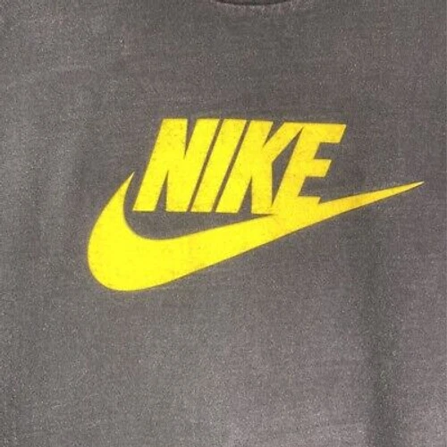 Yellow Nike Logo