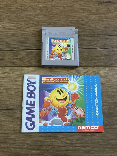 Pac-Man (Nintendo Game Boy, 1991) And Manual *TESTED* Ships Fast ...