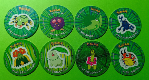 Pokémon Taz - POG - Walkers/Cheetos -Grass / Bug lot, 1st-2nd gen | eBay